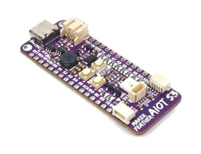Maker Feather Aiot S3 — плата Esp32 S3 программируемая с помощью Circuitpython или Arduino