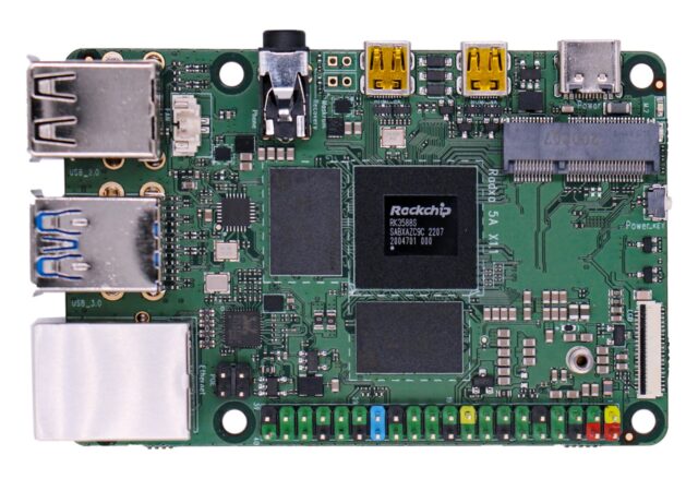 Radxa ROCK 5A SBC — двойник Raspberry Pi 4 с оперативной памятью до 16 ...
